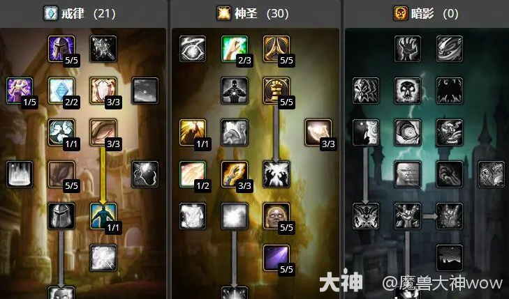 魔兽60级怀旧服天赋推荐：牧师_魔兽世界 | 大神