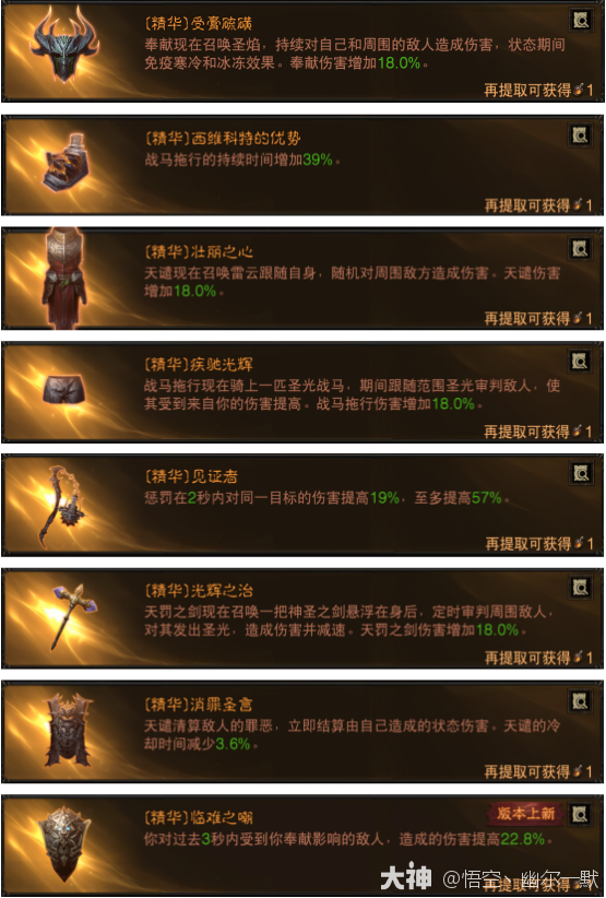 圣教军3套主流PVE玩法，版本T0推荐！_暗黑破坏神：不朽 | 大神