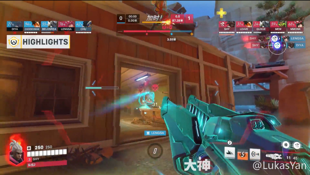 OWCS中国半决赛】有惊无险CC进军线下，明星球尽出OA战胜ROC_守望先锋 | 大神