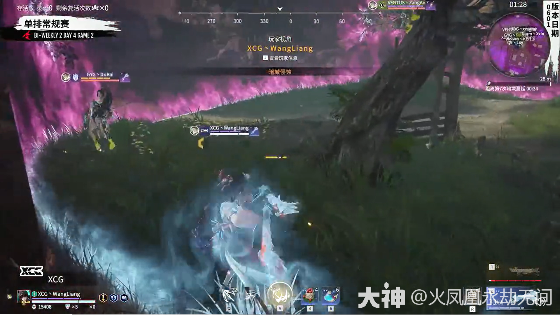 WangLiang凭借金一窝蜂在奥义上更胜一筹_永劫无间端游 | 大神