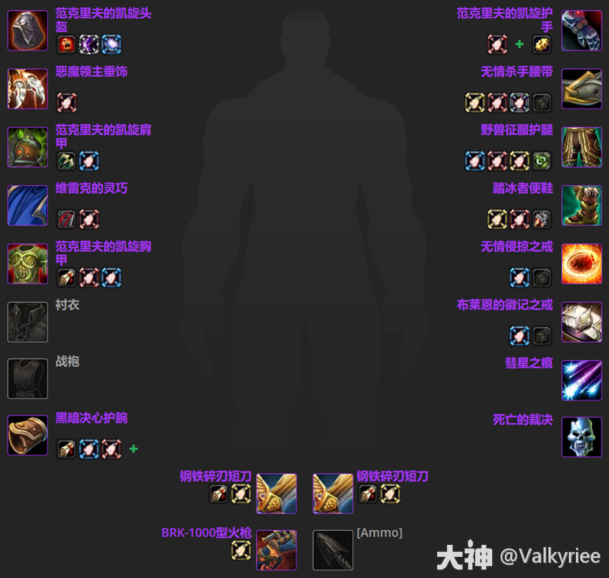 WLK怀旧服P3刺杀贼天赋+BiS装备_魔兽世界 | 大神